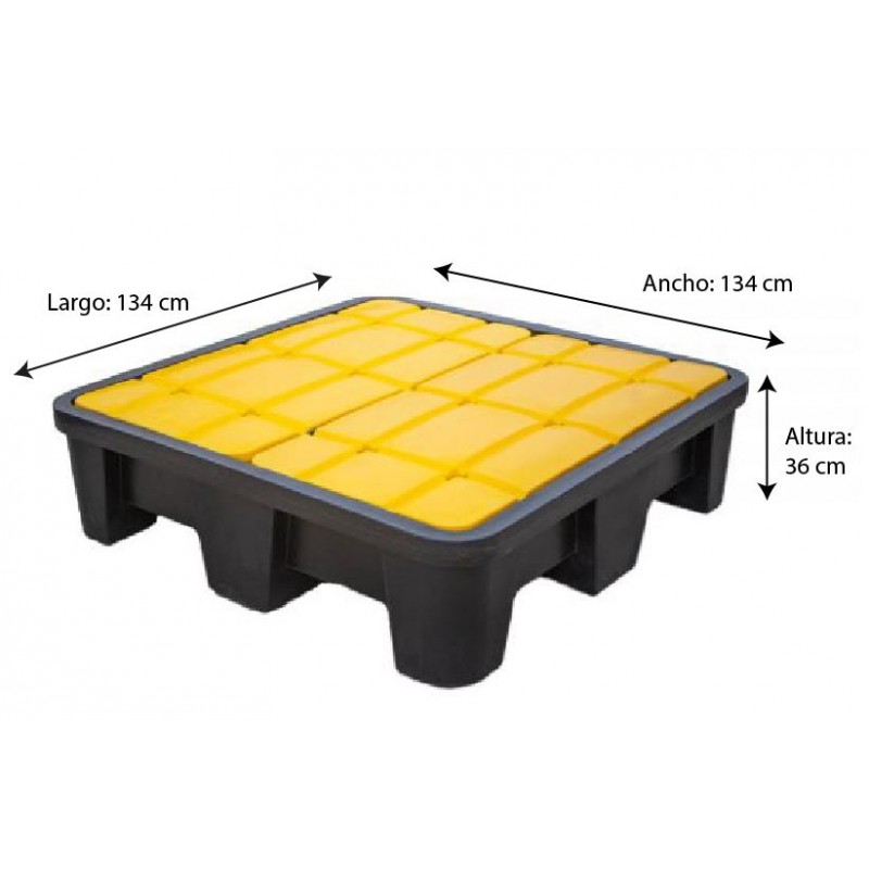 Pallet Antiderrame 4 Tambores