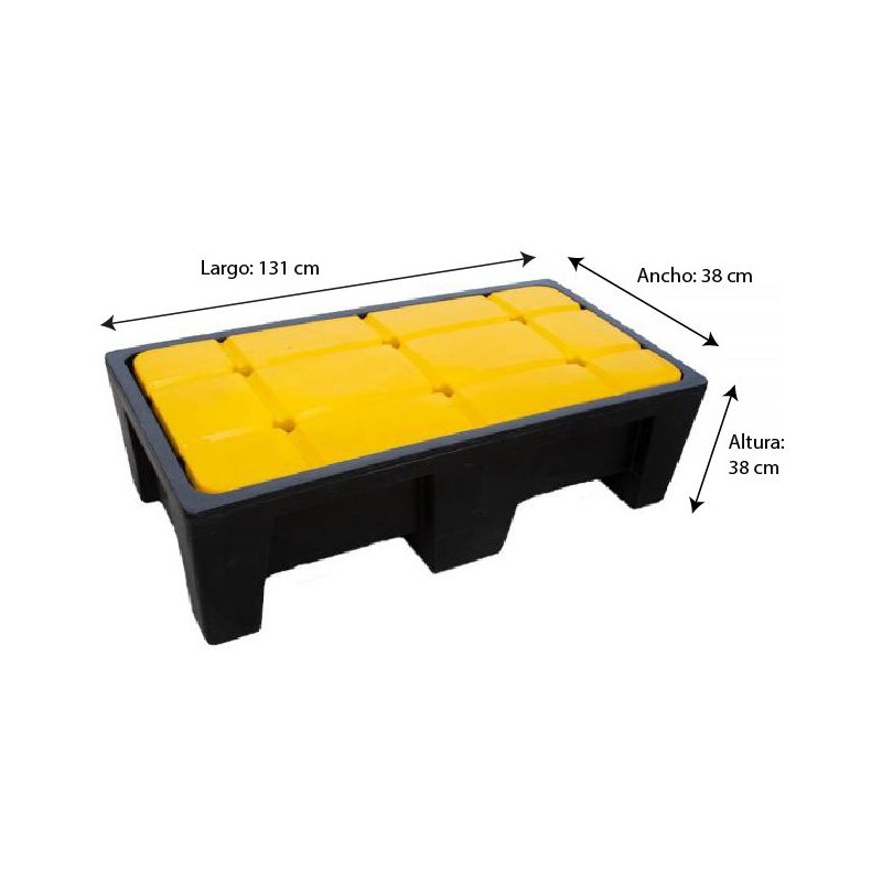 Pallet Antiderrame 2 Tambores